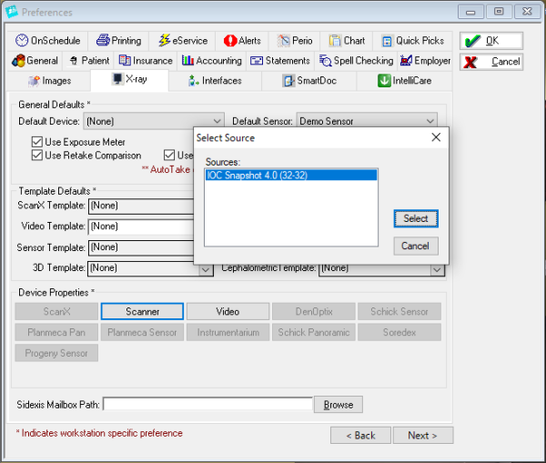 Eaglesoft - IOC Snapshot